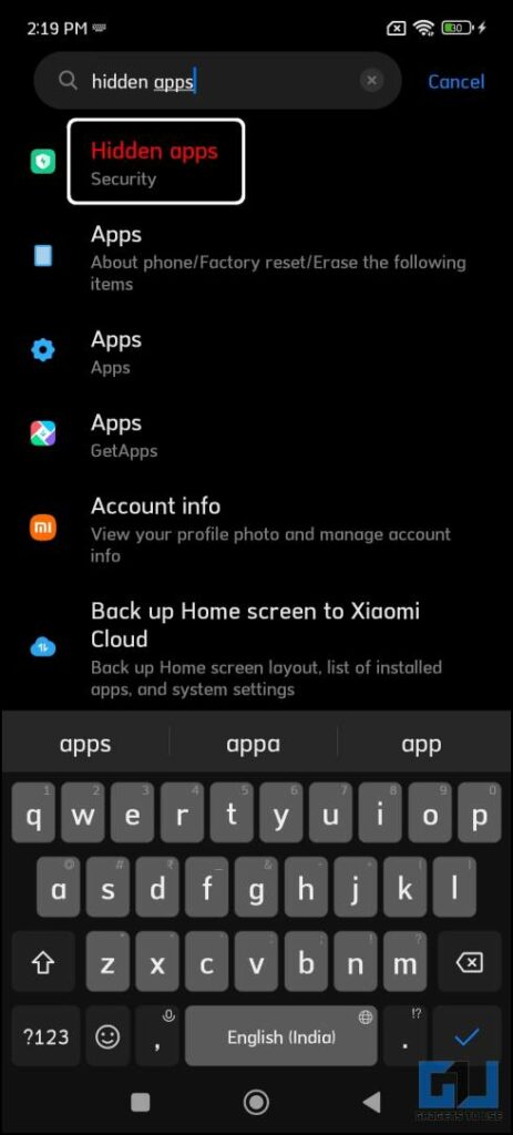 3 Ways to Hide Apps on MIUI - Gadgets To Use