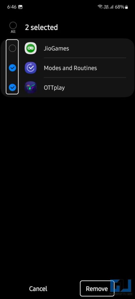 3 Ways to Add or Remove Sleeping Apps in Samsung One UI - Gadgets To Use