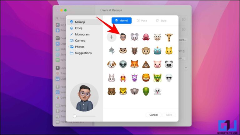 2 Ways to Create and Use Animated Memoji on Mac Lock Screen - Gadgets ...