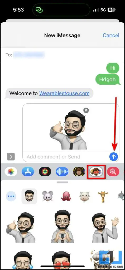 4 Ways to Save and Share Your Memoji and Animoji on iPhone - Gadgets To Use