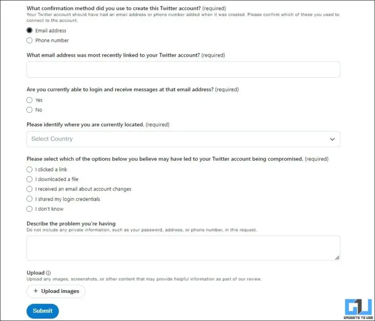 6 Things to Do When Your Twitter Account Is Hacked - Gadgets To Use