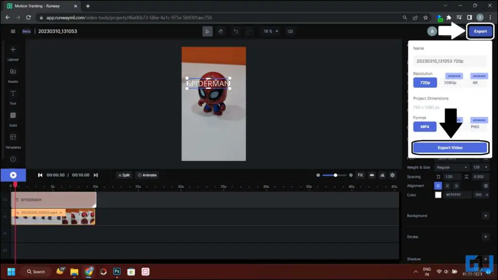 2 Ways to Add Motion Tracking Text to Videos Using AI Tools - Gadgets ...