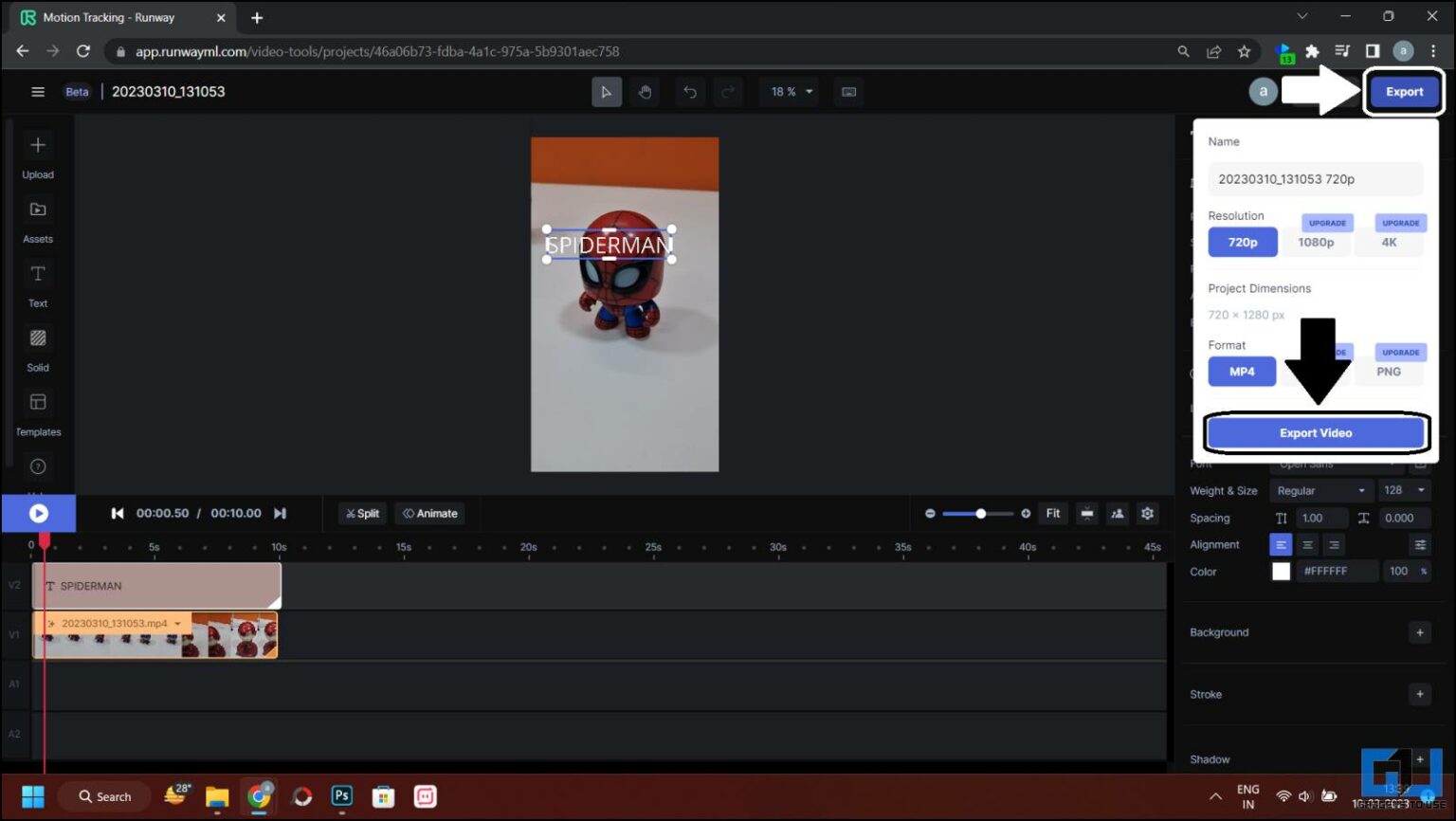 2 Ways to Add Motion Tracking Text to Videos Using AI Tools - Gadgets ...