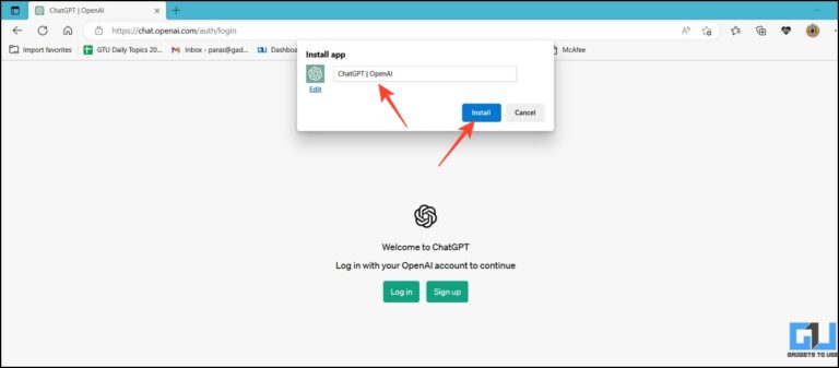 4 Ways to Install ChatGPT as a Windows App - Gadgets To Use