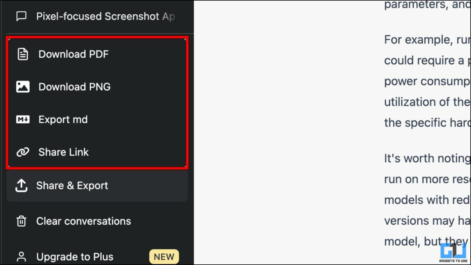 6 Ways to Download or Export ChatGPT Conversations - Gadgets To Use