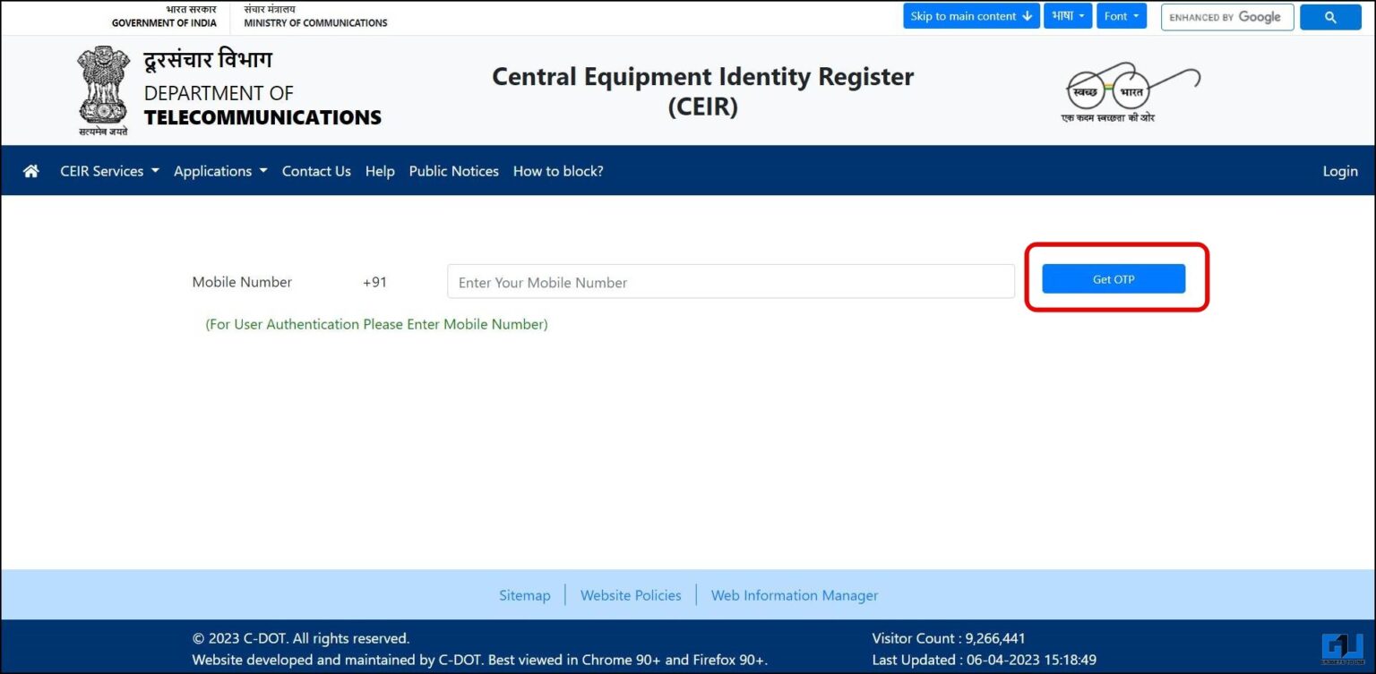 How to Block Your Stolen Phone in India Using CEIR - Gadgets To Use