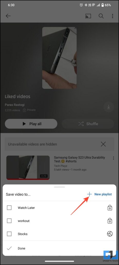 7 Ways to Save or Bookmark YouTube Shorts on Phone or PC - Gadgets To Use