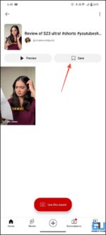 7 Ways to Save or Bookmark YouTube Shorts on Phone or PC - Gadgets To Use