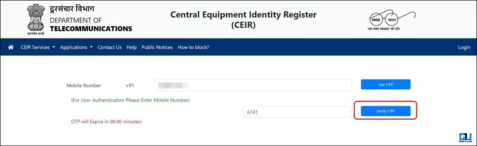 How to Block Your Stolen Phone in India Using CEIR - Gadgets To Use