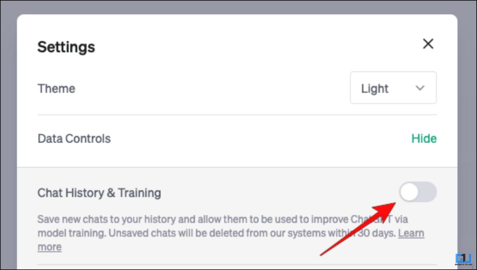 3 Ways to Use Incognito Mode in ChatGPT - Gadgets To Use