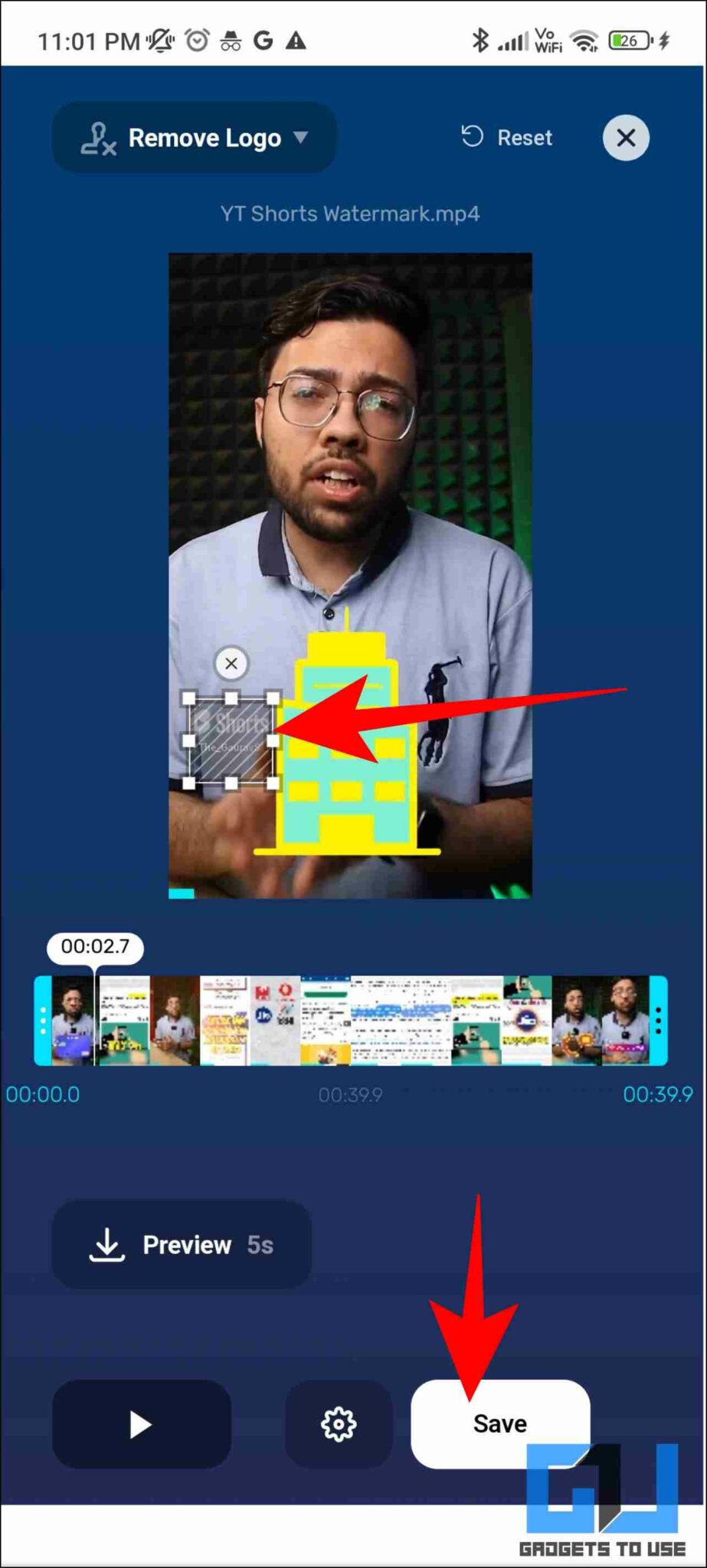 7 Ways to Remove Watermark From YouTube Shorts - Gadgets To Use
