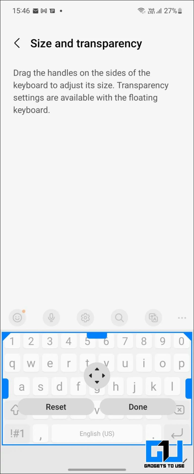 6 Ways to Resize Keyboard on Android - Gadgets To Use