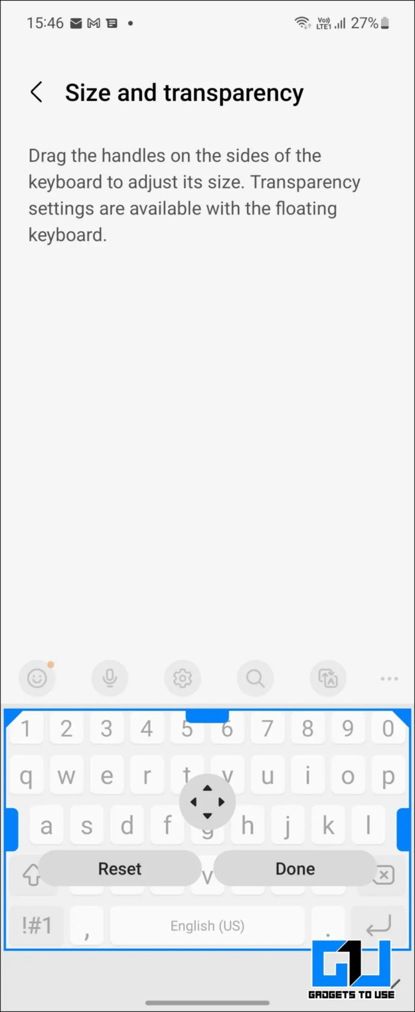 6 Ways to Resize Keyboard on Android - Gadgets To Use