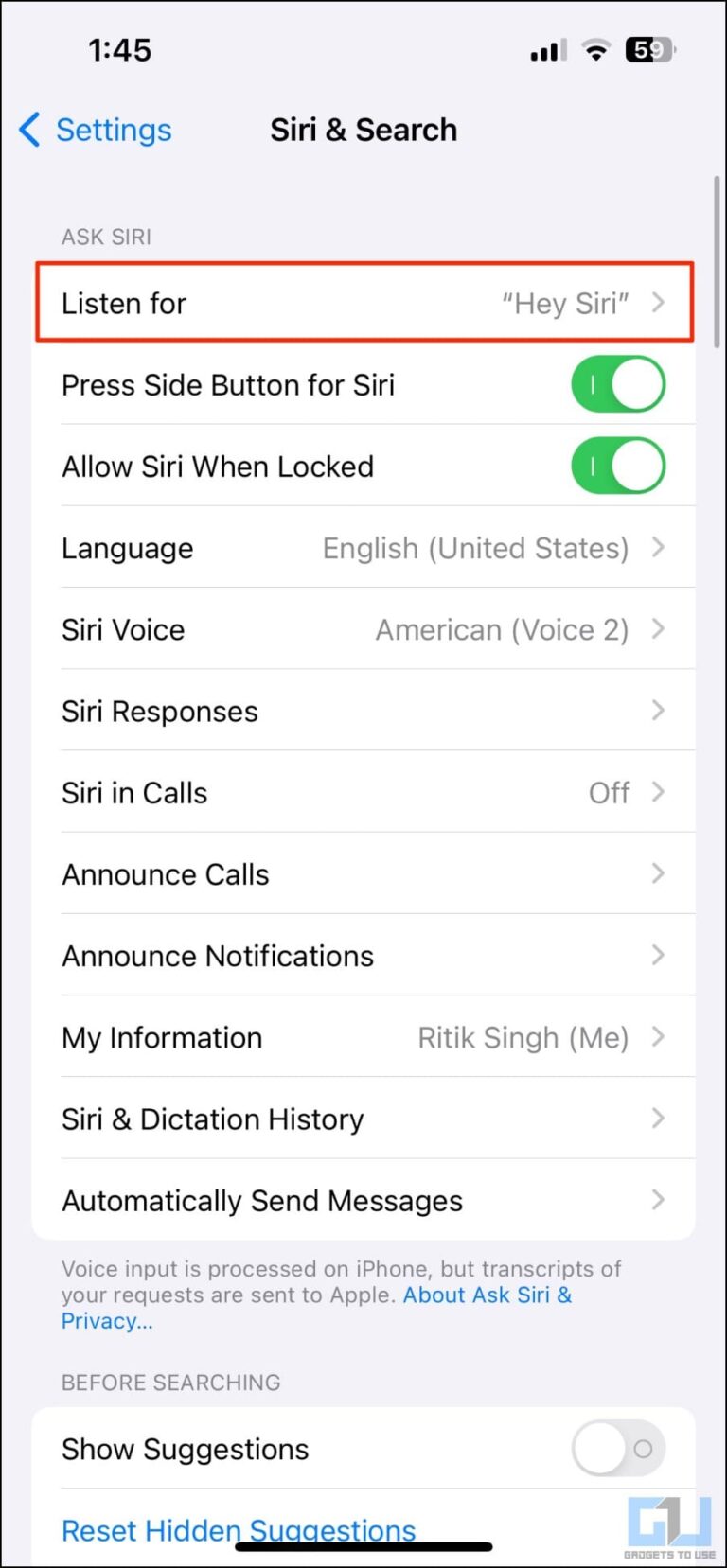 How to Change "Hey Siri" to Just "Siri" on iPhone and iPad