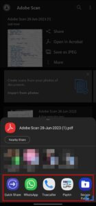 4 Ways to Export PDF in Adobe Scan for Free - Gadgets To Use