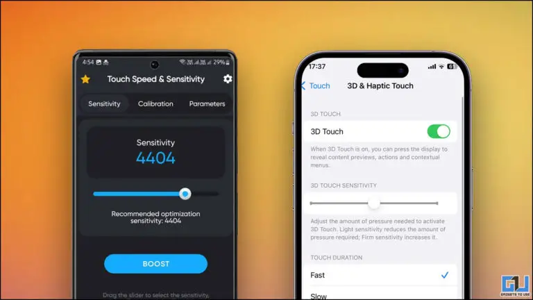 5 Ways to Change Touch Screen Sensitivity on Android and iPhone ...