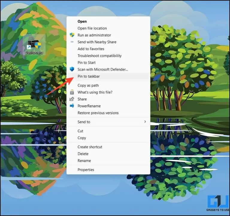 6 Ways to Pin Any App or Feature to Taskbar in Windows 11 - Gadgets To Use