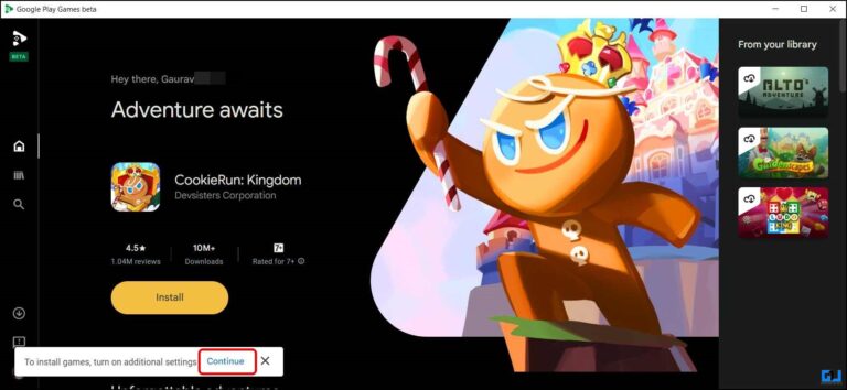 How to Play Android Games on Windows PC Using Google Play Games ...