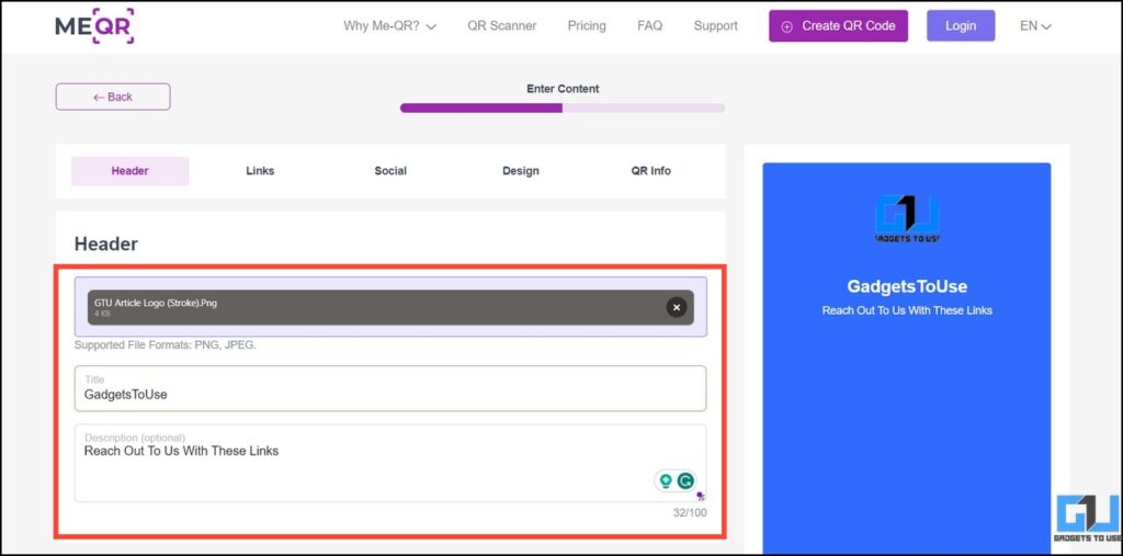 3 Ways To Create Qr Code For Multiple Links Gadgets To Use