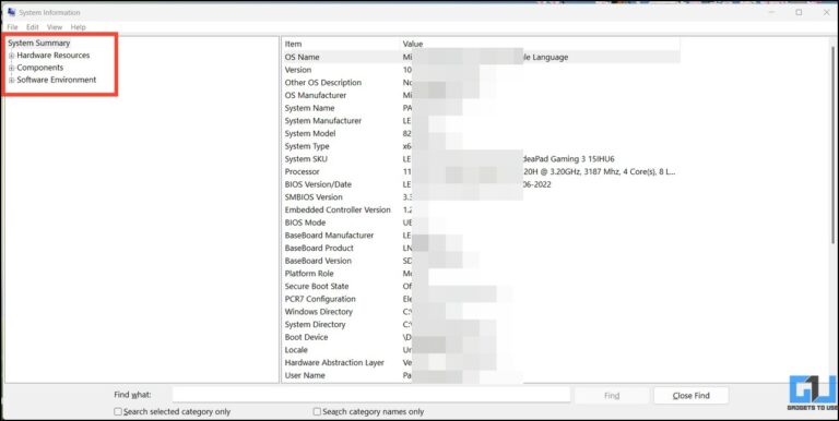7 Ways to Check the Model and Specs of Any Windows Laptop - Gadgets To Use