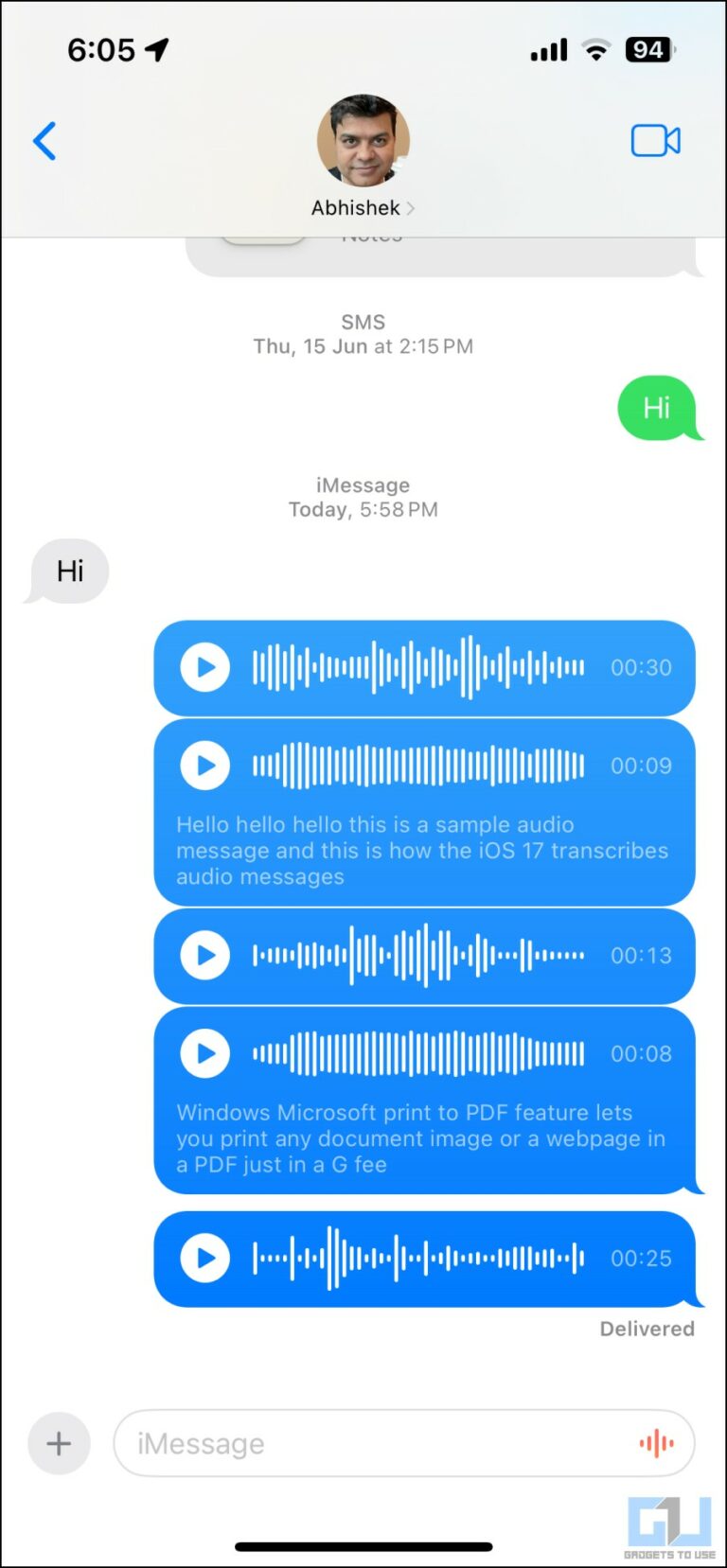 2 Ways to Transcribe Audio Messages to Text on iOS 17 (or Earlier)