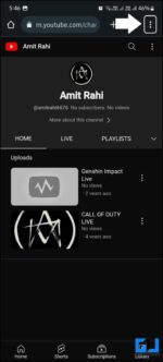 4 Ways to Copy YouTube Channel Link on Android and iPhone - Gadgets To Use