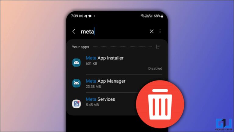 How To Remove Hidden Facebook Meta Services On Samsung Phone - Gadgets ...