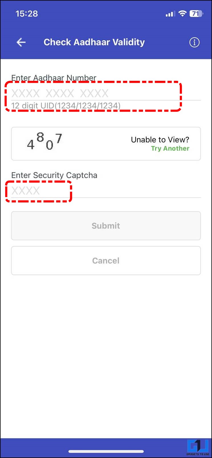 4 Ways to Verify if an Aadhaar Card Is Valid or Not - Gadgets To Use