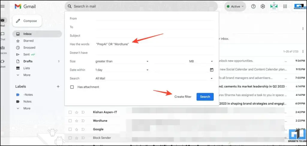 4 Ways to Block Emails in Gmail by Word or Phrase - Gadgets To Use