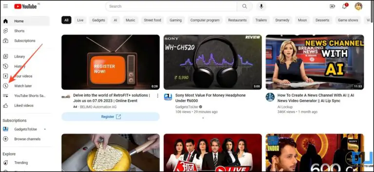 3 Ways to Find YouTube Watch Later Videos on PC and Phone - Gadgets To Use