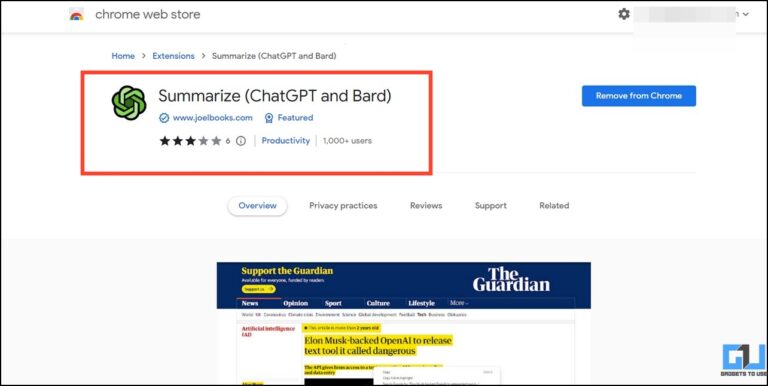 5 Ways to Create a Webpage Summary Using Free AI Tools - Gadgets To Use