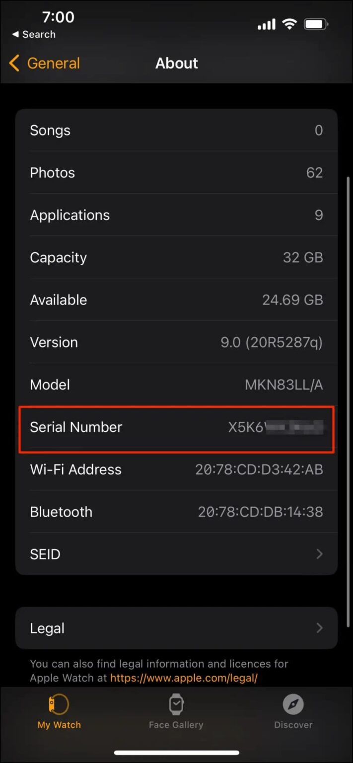 How to Identify Apple Watch Model, Size, Serial, Warranty, and Apple ...