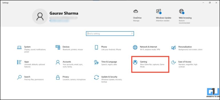 5 Ways to Disable the Xbox Game Bar on Windows 11/10 - Gadgets To Use