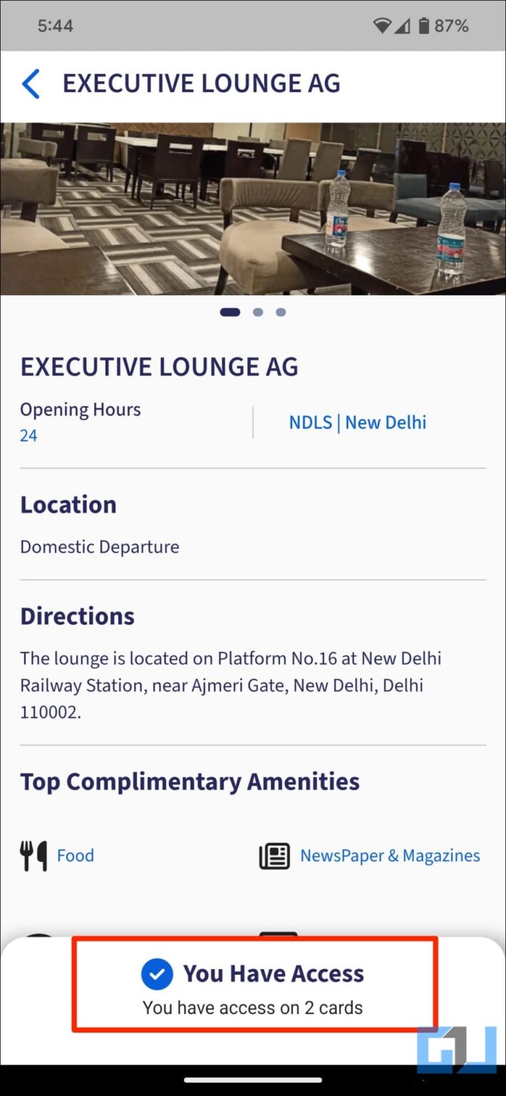 3 Ways to Check Railway Lounge Access on Your Credit Card