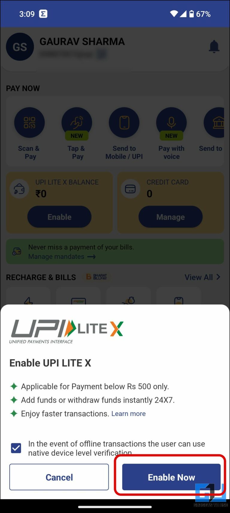 How to Use UPI Lite X to Make Offline Payments on Your Phone - Gadgets To Use
