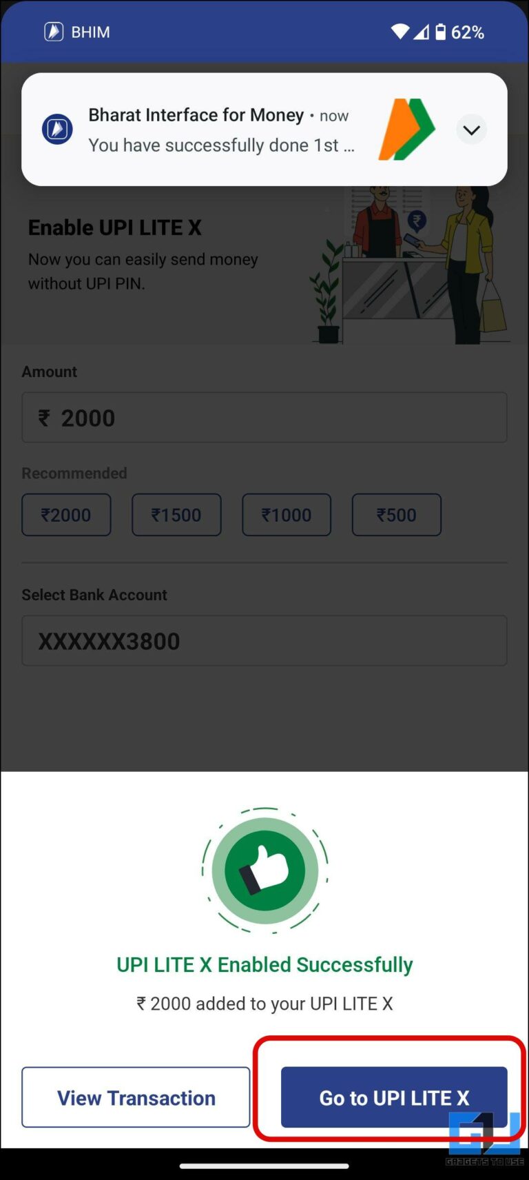 How to Use UPI Lite X to Make Offline Payments on Your Phone - Gadgets To Use