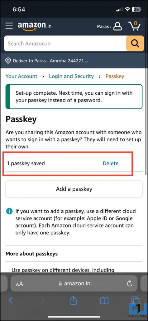 2 Ways to Login to Amazon Without Password on Phone and PC - Gadgets To Use