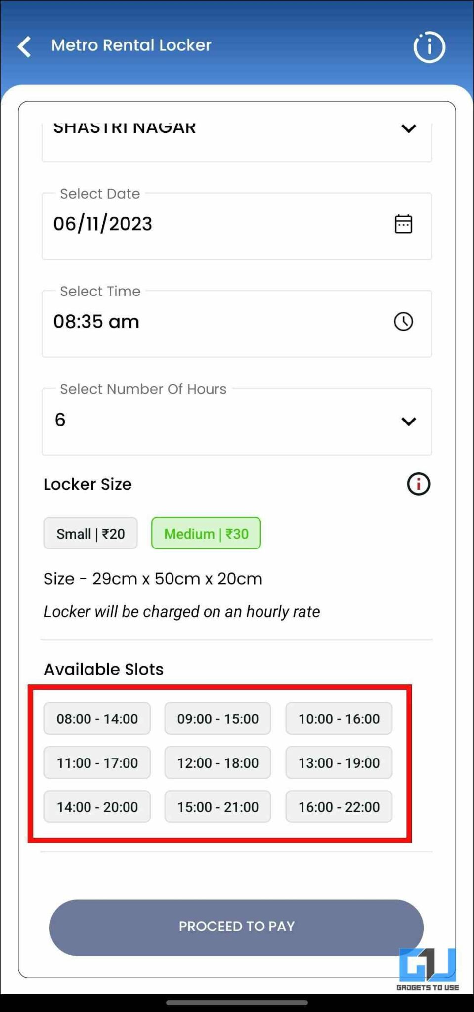 How to Book or Rent a Digital Locker at Delhi Metro Stations? - Gadgets ...