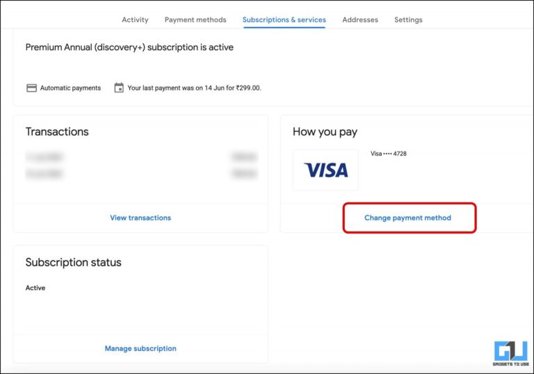 How to Fix Can’t Remove Payment Method or Card From Your Google Account ...