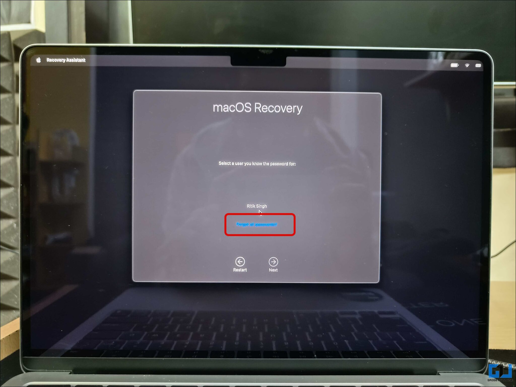 6 Ways to Reset Your Mac Password (Online and Offline) - Gadgets To Use