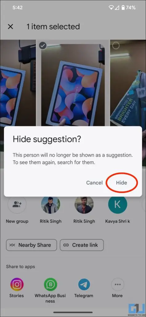 5 Ways to Remove Suggested Contacts When Sharing on Android