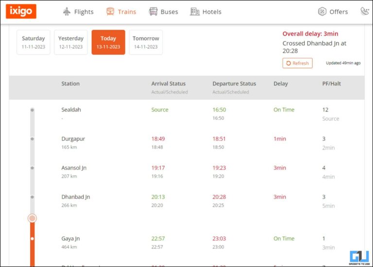 3 Ways to Track Realtime Status, Time of Arrival of Indian Trains ...