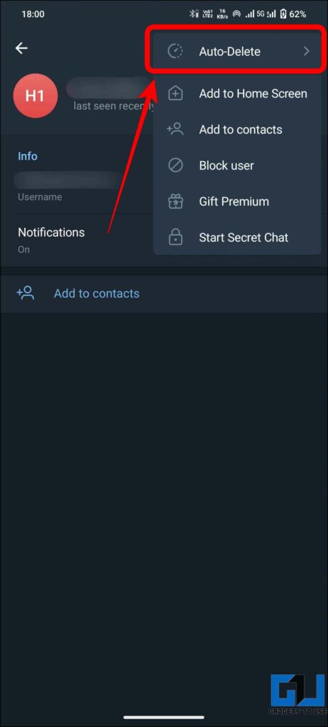 2 Ways to Enable Auto-Delete Messages for Telegram Chats - Gadgets To Use