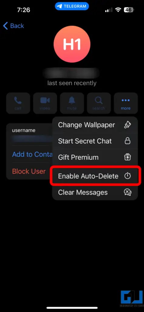 2 Ways to Enable Auto-Delete Messages for Telegram Chats - Gadgets To Use