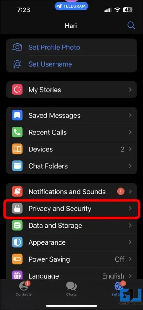 2 Ways to Enable Auto-Delete Messages for Telegram Chats - Gadgets To Use