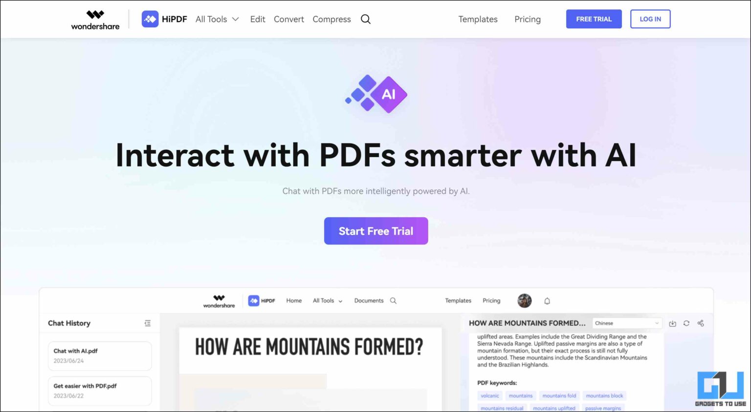 8 Best Free AI Tools to Analyze PDFs - Gadgets To Use