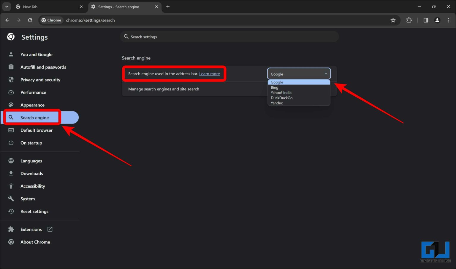 5 Ways to Stop Search Engine from Changing in Chrome - Gadgets To Use
