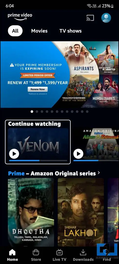 5 Ways to Remove Continue Watching From Prime Video - Gadgets To Use