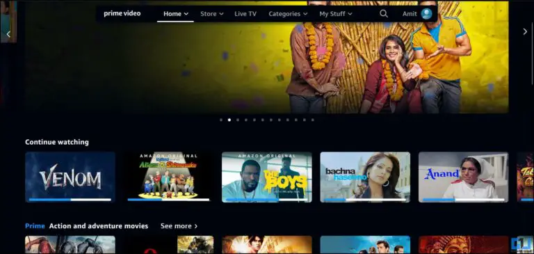 5 Ways to Remove Continue Watching From Prime Video - Gadgets To Use