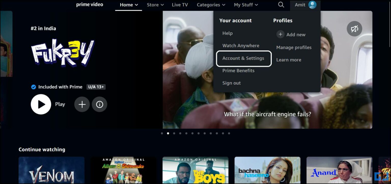 5 Ways to Remove Continue Watching From Prime Video - Gadgets To Use